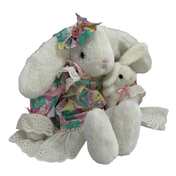 Dan Dee | Toys | Dan Dee 9 Plush Rabbit Easter Bunny With Baby Plush ...